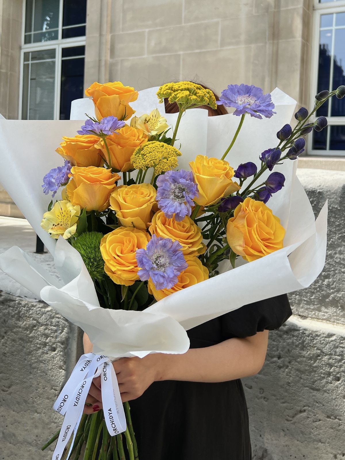 Summer Graduation Flowers | Yellow Roses | Same-Day London Delivery