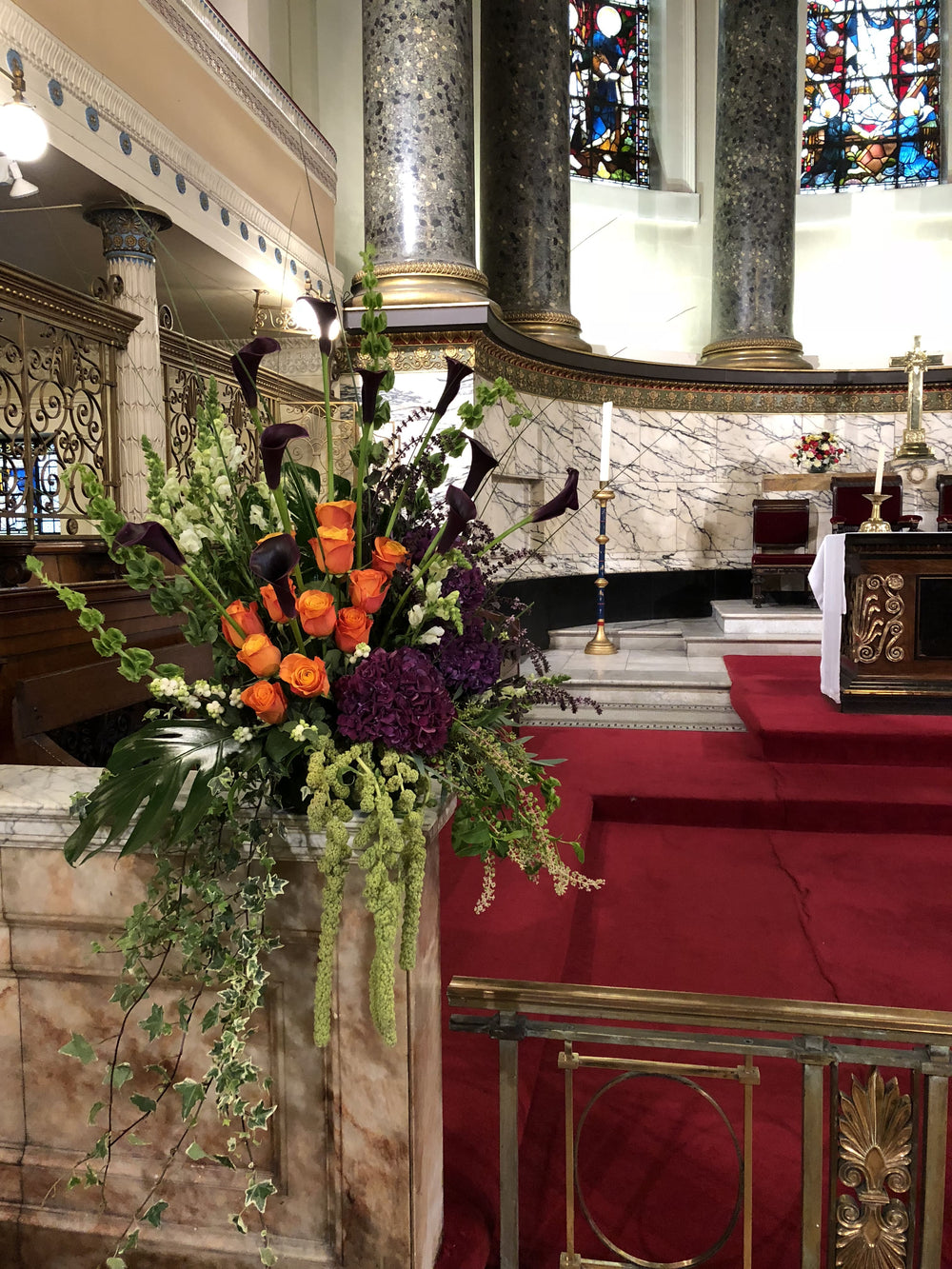 Orchidya London Flower Shop | Wedding Florist | Church Wedding