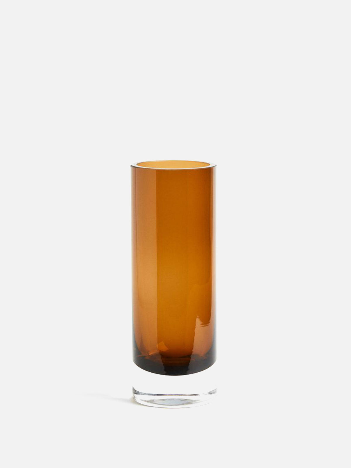 Amber Vase | Glass Vase | Vases London | Same Day Vase Delivery London