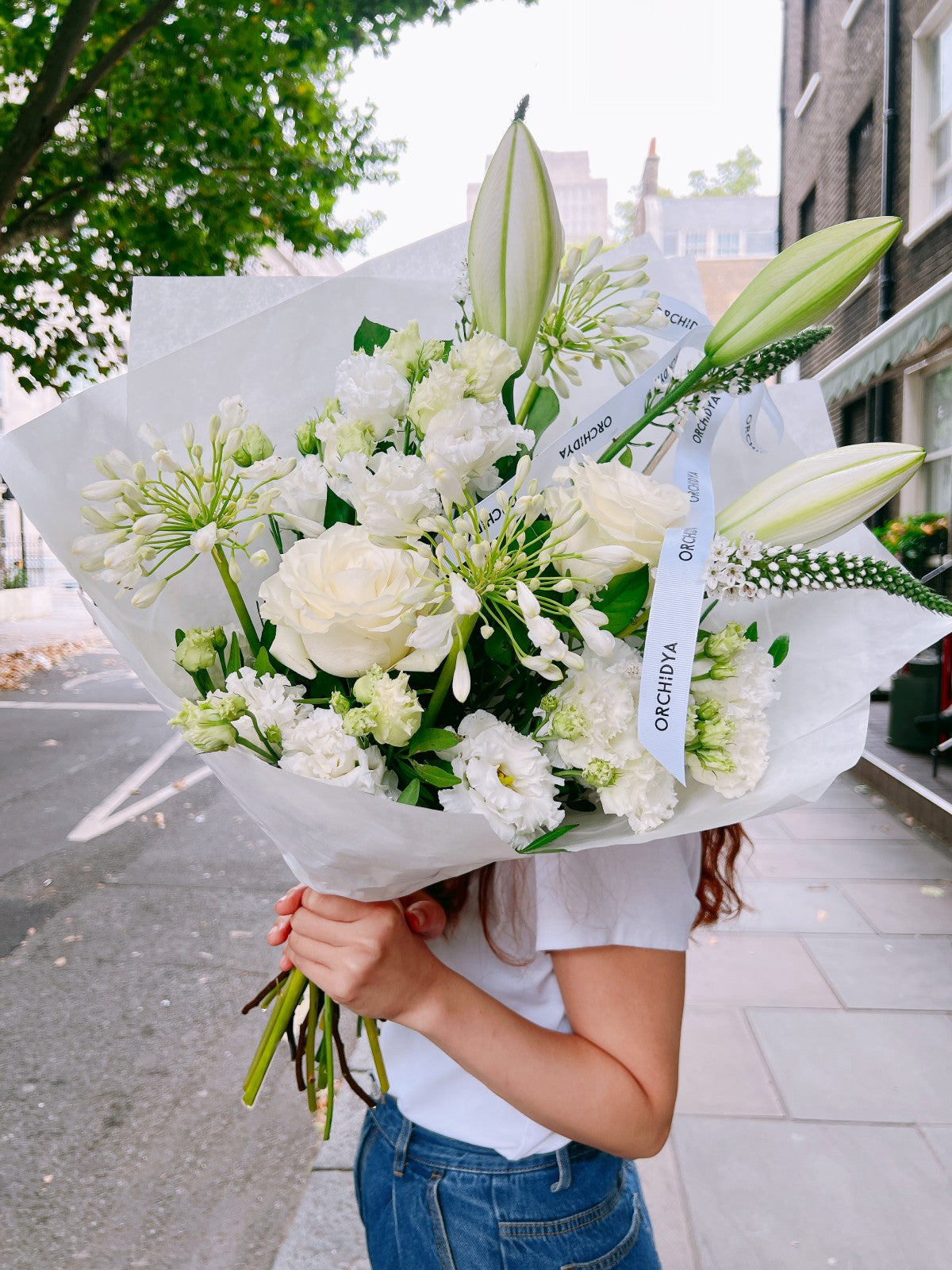 Graduation Bouquet | White Flowers | Same Day Flower Delivery London