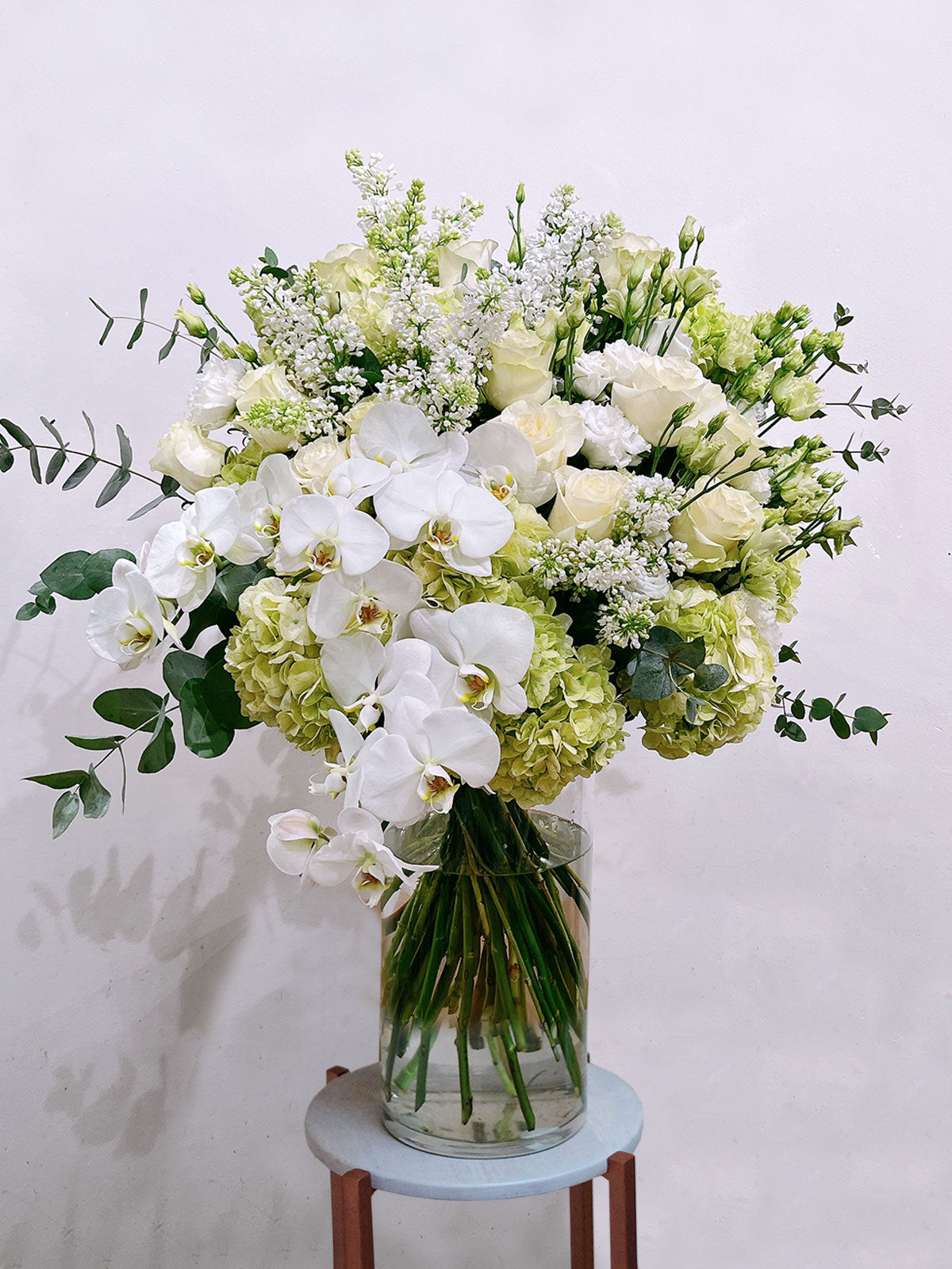 White & Green Flowers | Vase Flowers | Same Day Flower Delivery London